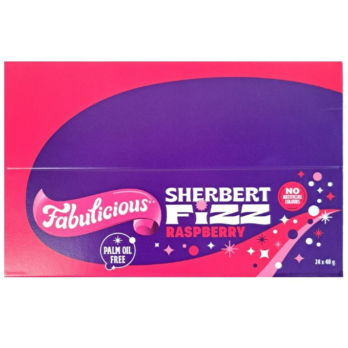 RJ's Fabulicious Sherbet Fizz 40g – Bulk Lollies NZ