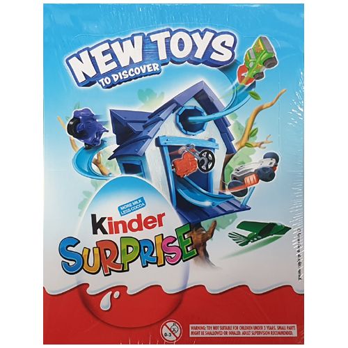 Kinder Surprise Blue 20G 24 Pack – Bulk Lollies NZ