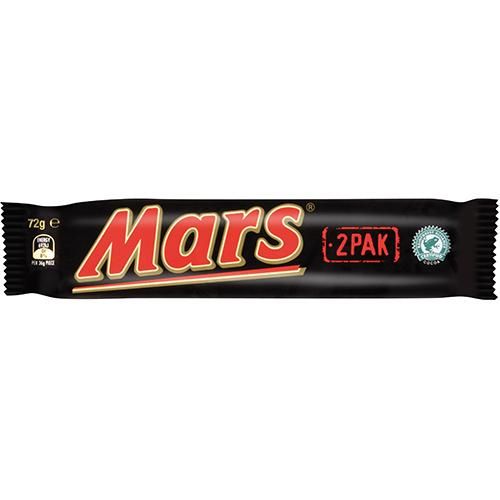 Mars Twin Pack 64G 25 Pack – Bulk Lollies NZ