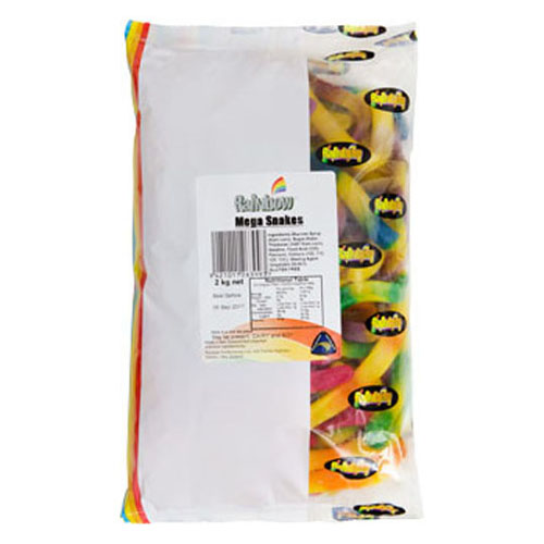Mega Snakes 2Kg – Bulk Lollies NZ